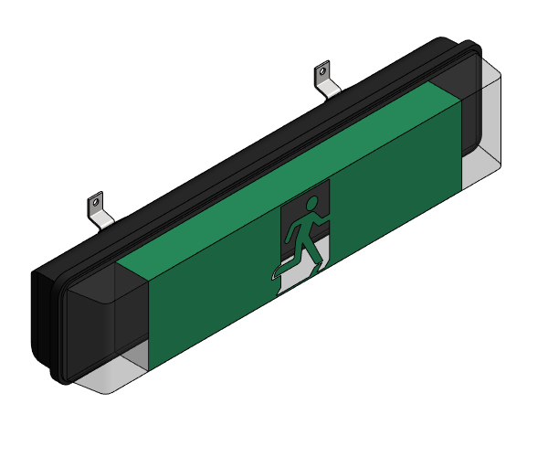 Linear Light – EXEL-L Exit - BIM-MEP AUS